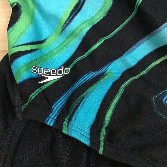 Speedo | Swim | Speedo Blackbluegreen Swimsuit 2 Free Shipping | Poshmark